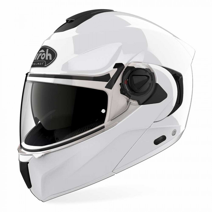 Flip Front Motorcycle Helmets : Airoh Specktre Gloss White ...