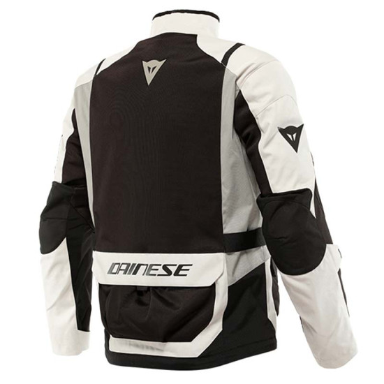 Dainese Desert Lady Tex Jacket 27G Black White Ladies Motorcycle ...