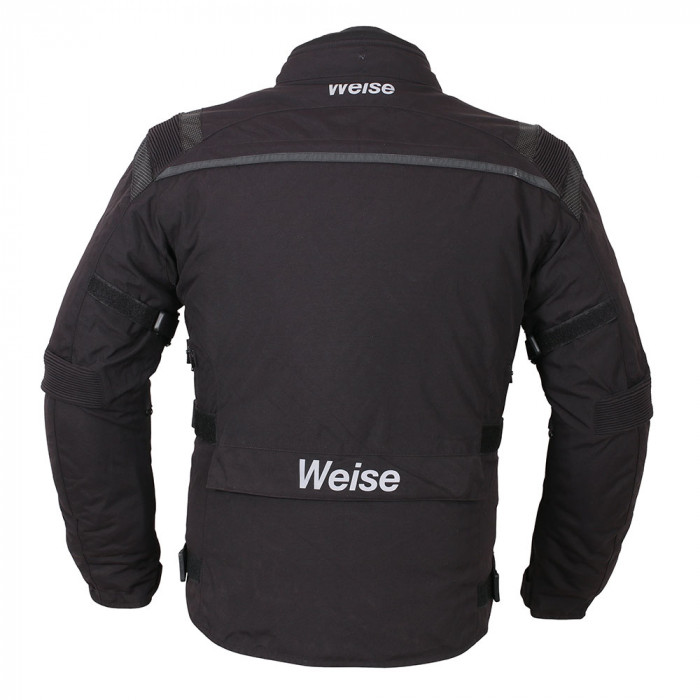 Weise Atlas Jacket Black Mens Jackets - With RaceLeathers ...