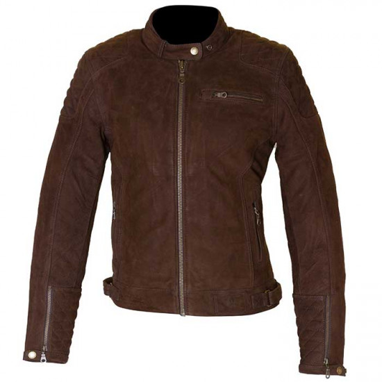 Merlin Isla Ladies TFL D3O Leather Brown Jacket Ladies Motorcycle ...